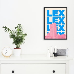 Lexington Wall Art Lexington KY Print Lexington Decor Kentucky Wall Art ...