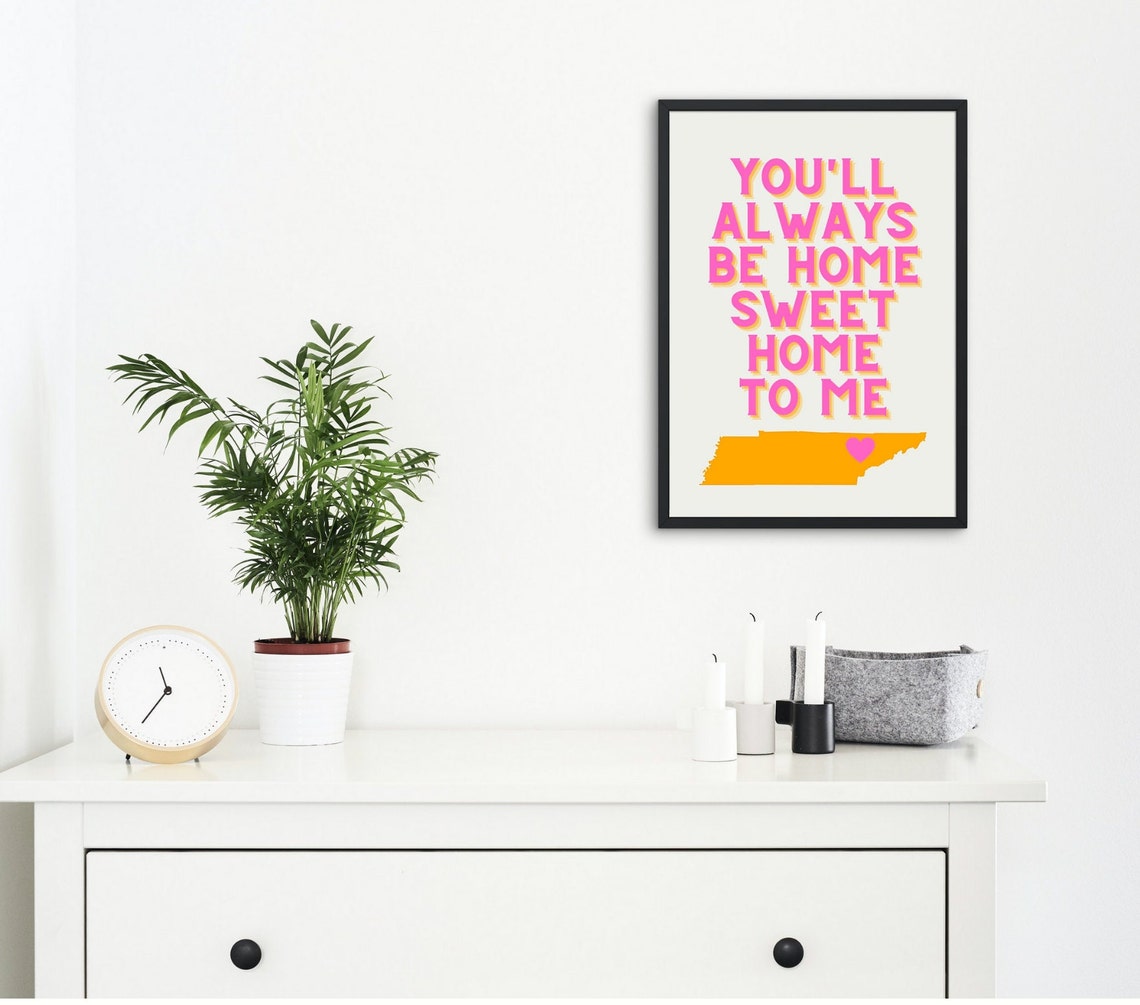 Tennessee Print Tennessee Decor Knoxville Print - Etsy