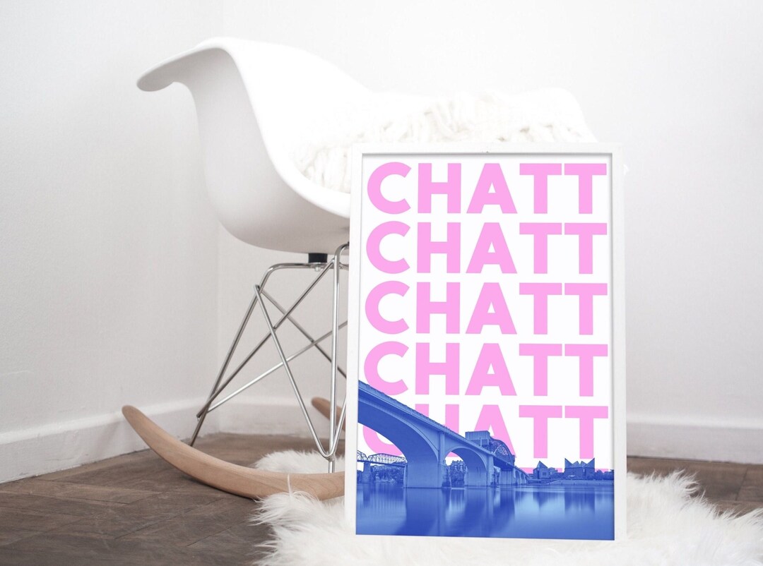 Chattanooga Print | Chattanooga Poster | Chattanooga Wall Art ...