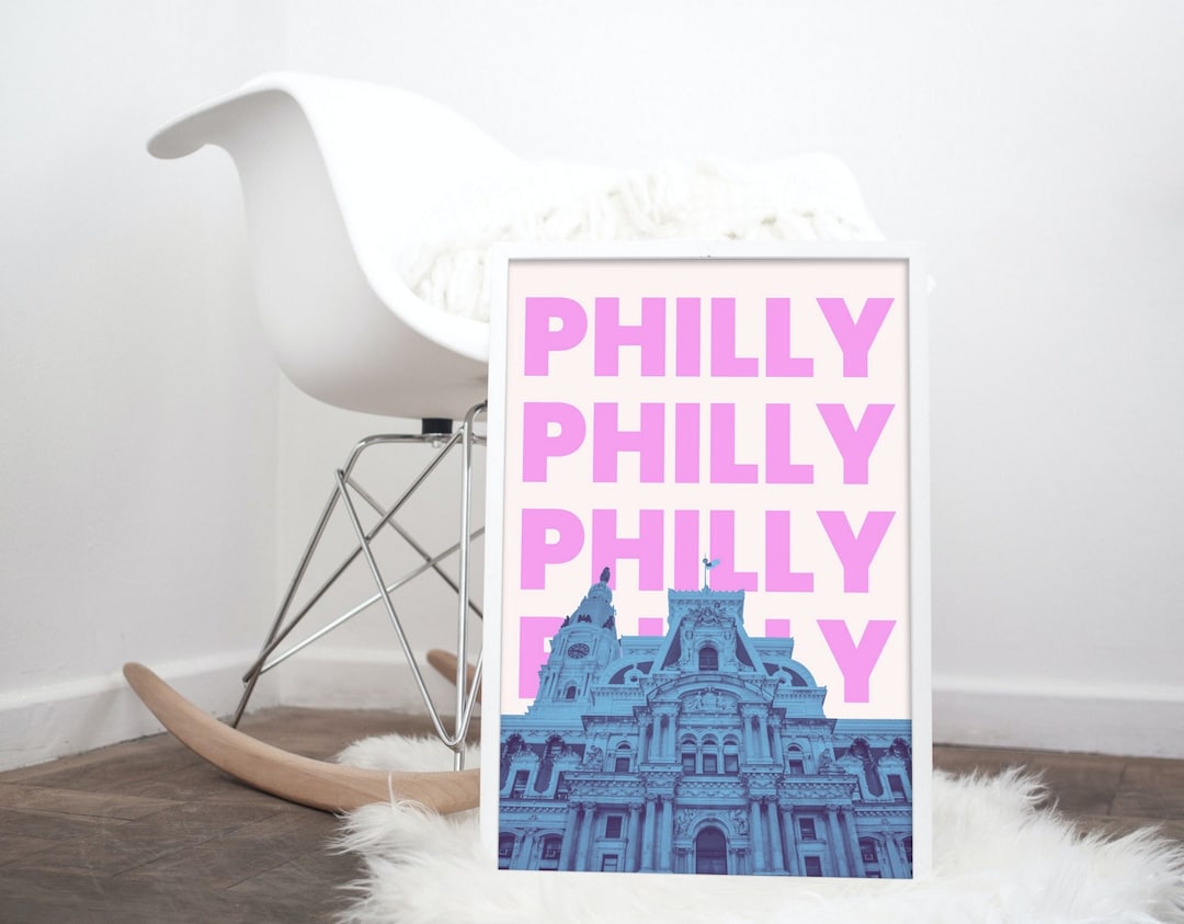 Philadelphia Print Philadelphia Poster Philly Print Philadelphia Wall ...