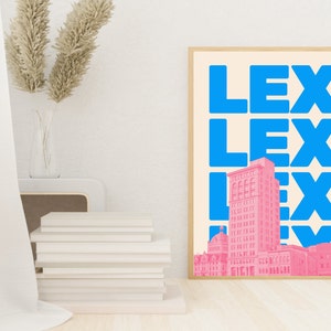 Lexington Wall Art Lexington KY Print Lexington Decor Kentucky Wall Art ...
