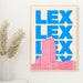 Lexington Wall Art Lexington KY Print Lexington Decor Kentucky Wall Art ...