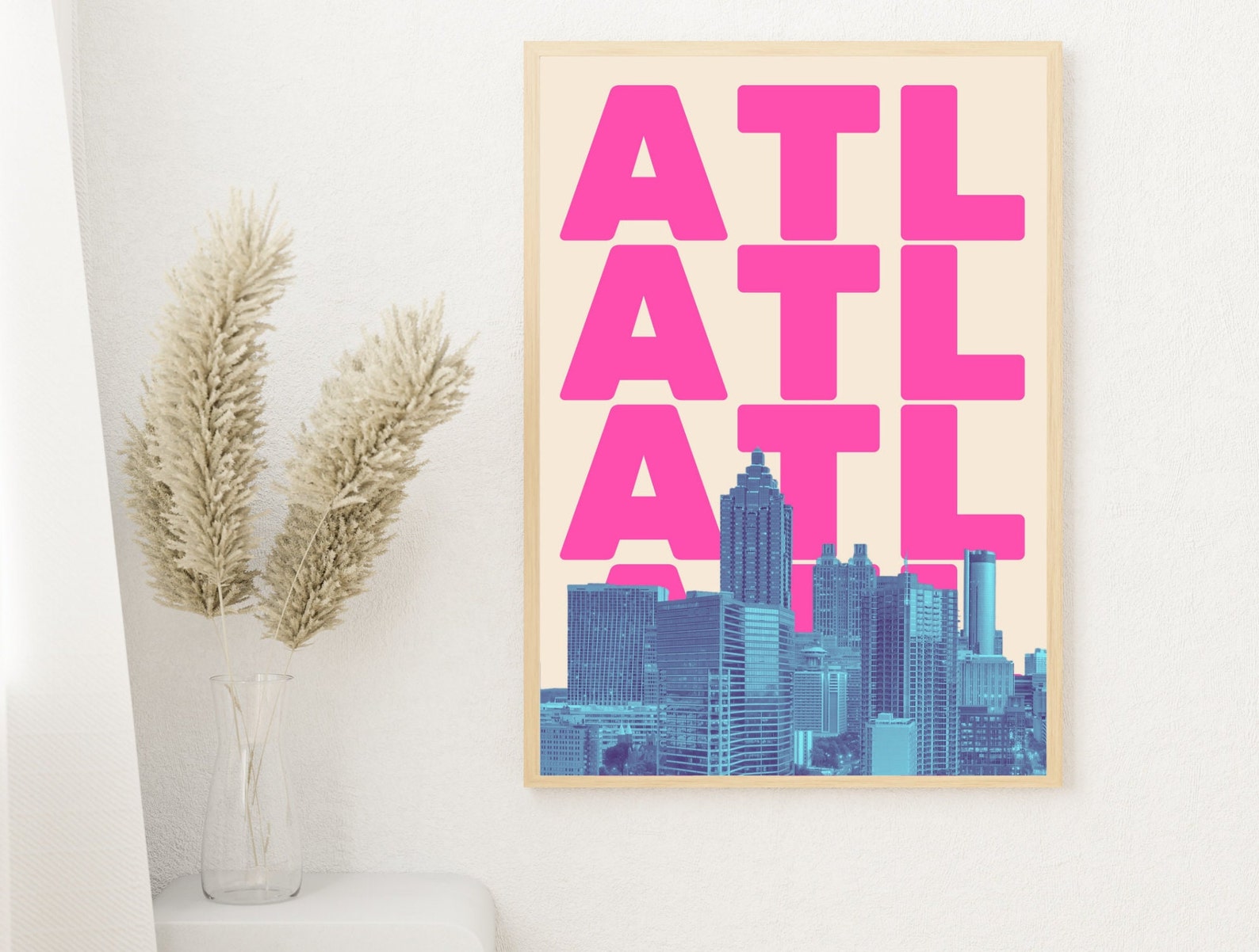 Atlanta Wall Art Atlanta Print Atlanta GA Atlanta Wall - Etsy