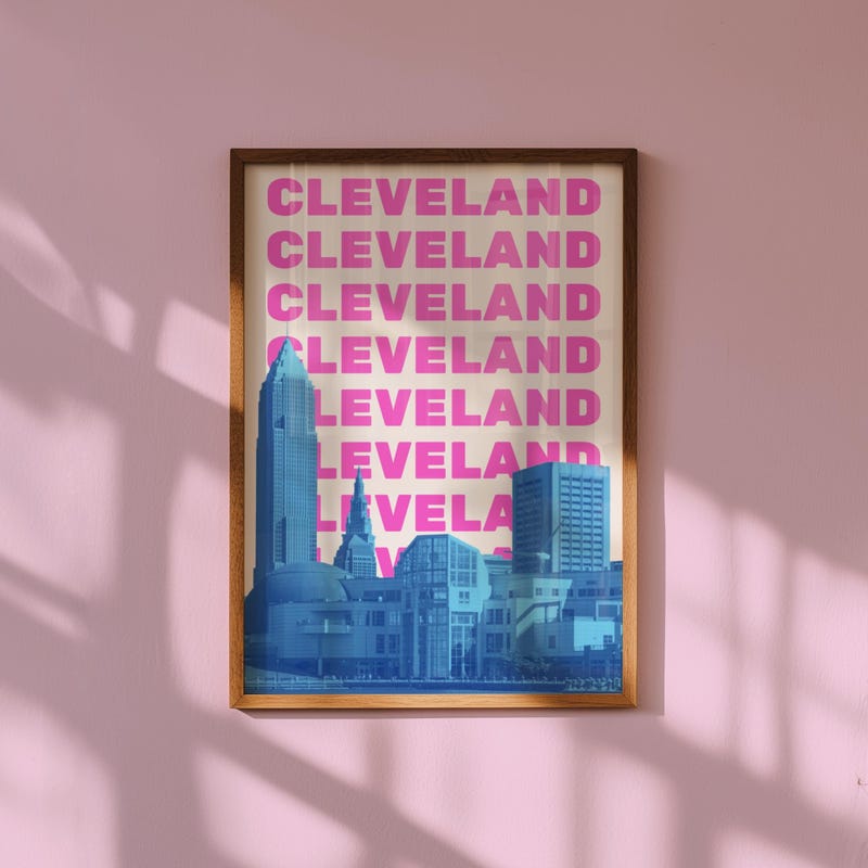 Cleveland Wall Art - Etsy