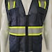 Class 2 Navy Blue Safety Vest - Etsy