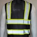 Class 2 Black Utility Safety Vest - Etsy