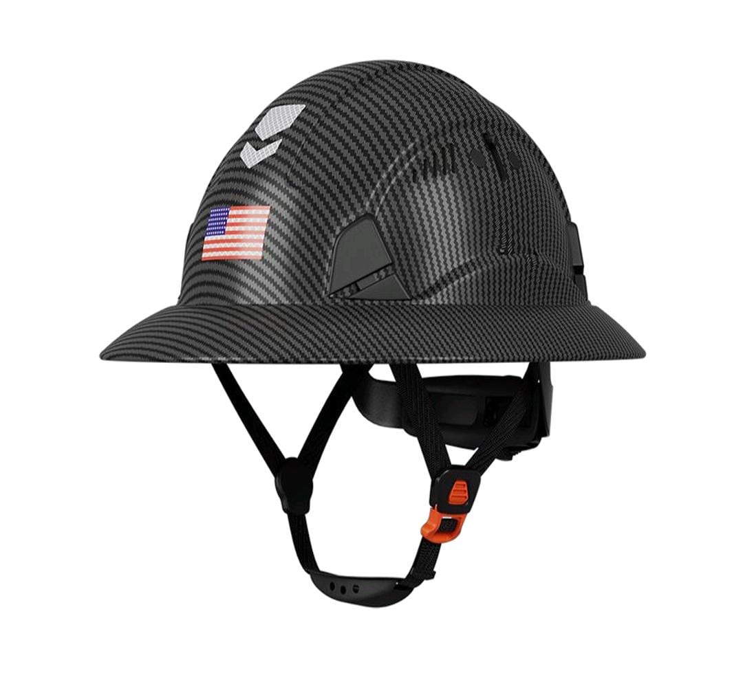 Black Dipped Full Brim Hard Hat: Cooling System ANSI Z89.1 - Etsy
