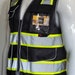 Class 2 Black Utility Safety Vest - Etsy