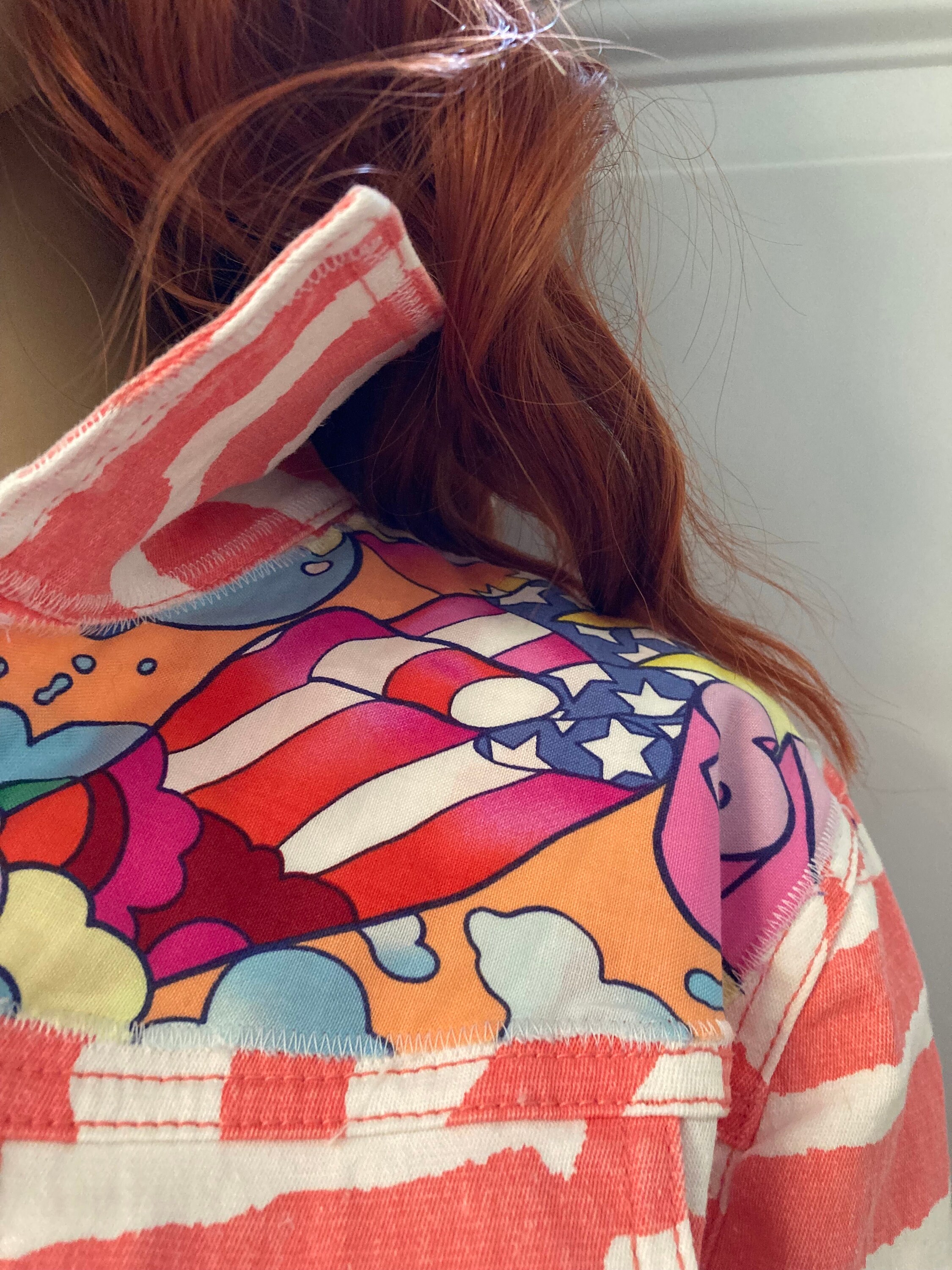 Peter Max Inspired Pop Art Jacket - Etsy