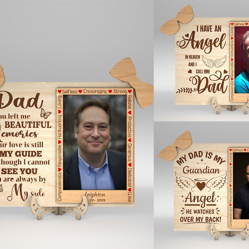 Dad Memorial Svg - Etsy