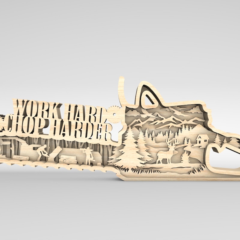 Chainsaw Man Laser Cut - Etsy