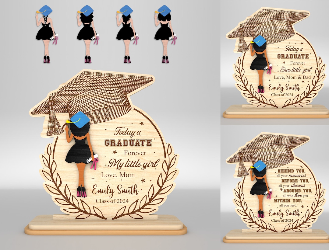 Personalized Graduation Girl Sign Svg, Graduation Gift Svg,class of ...