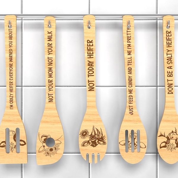 Wooden Spoon Svg - Etsy