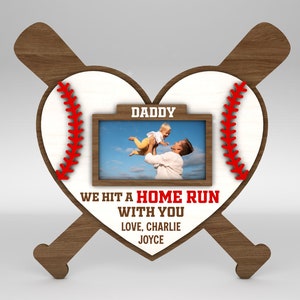Personalized We Hit A Home Run With You Sign SVG, Baseball Dad Svg ...
