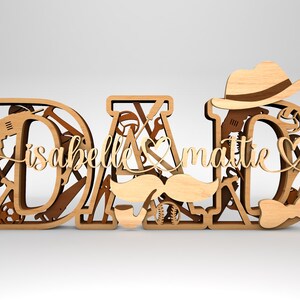 Multilayer I Love You Dad SVG, Dad Sign Svg,handy Tools Svg, Dad's ...