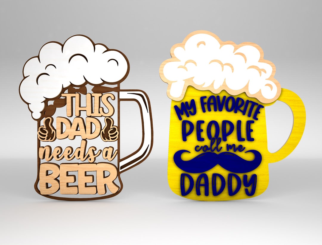 Personalized Beer Mug Sign SVG, Beer Dad Sign Svg, Dad Bod Sign Svg ...
