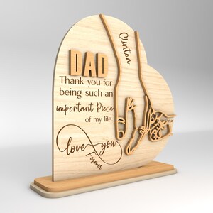 Personalized Dad and Kid Hand Heart Stand Decor SVG, Heart Sign Svg ...