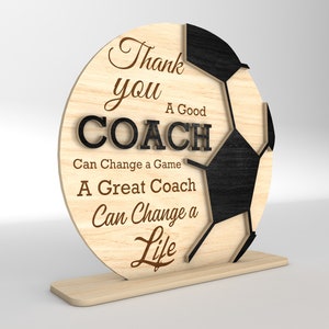 Thank You Soccer Coach Sign SVG, Baseball Coach Sign Svg, Football ...