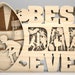 Multilayer Best Dad Ever Scene Art SVG, Sport Dad Svg,american Football ...
