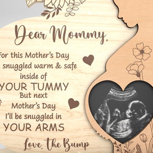 Personalized Baby Bump Sign Svg,pregnant Mom Svg, Gift for Mom,mothers ...