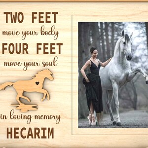 Personalized Custom Pet Loss Sign SVG, Horse Memorial Sign Svg, Loss of ...