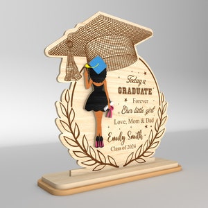 Personalized Graduation Girl Sign Svg, Graduation Gift Svg,class of ...