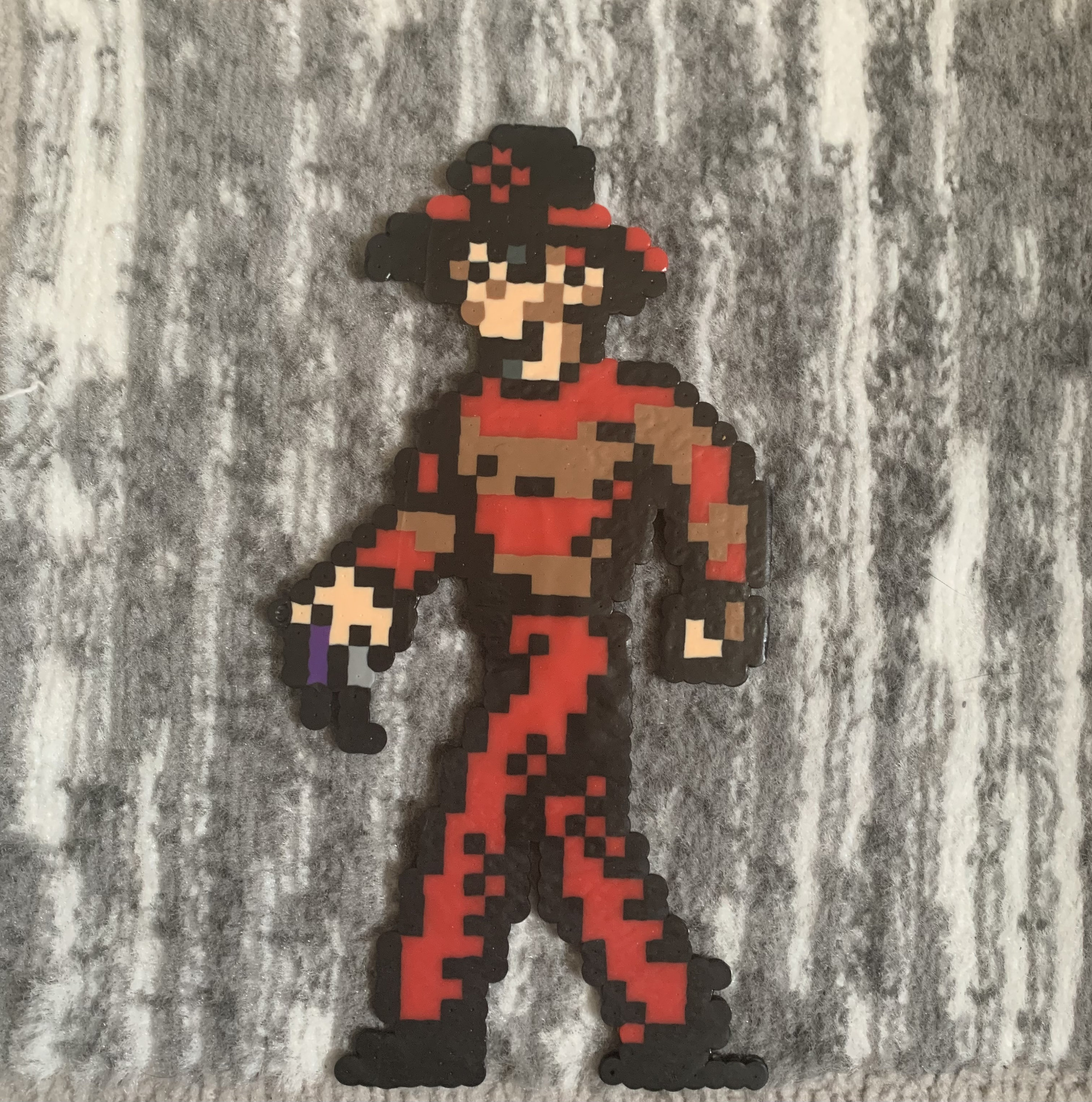 Freddy Krueger NES Nightmare on Elm Street Perler Bead Art - Etsy