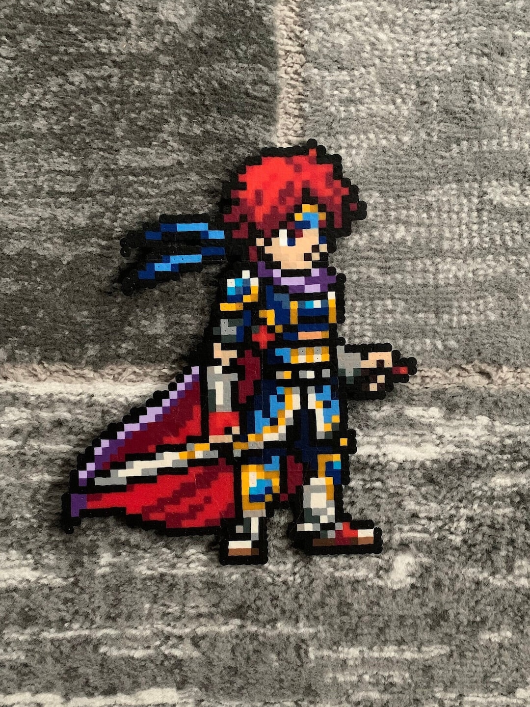 Roy Fire Emblem Super Smash Bros Perler Bead Art - Etsy