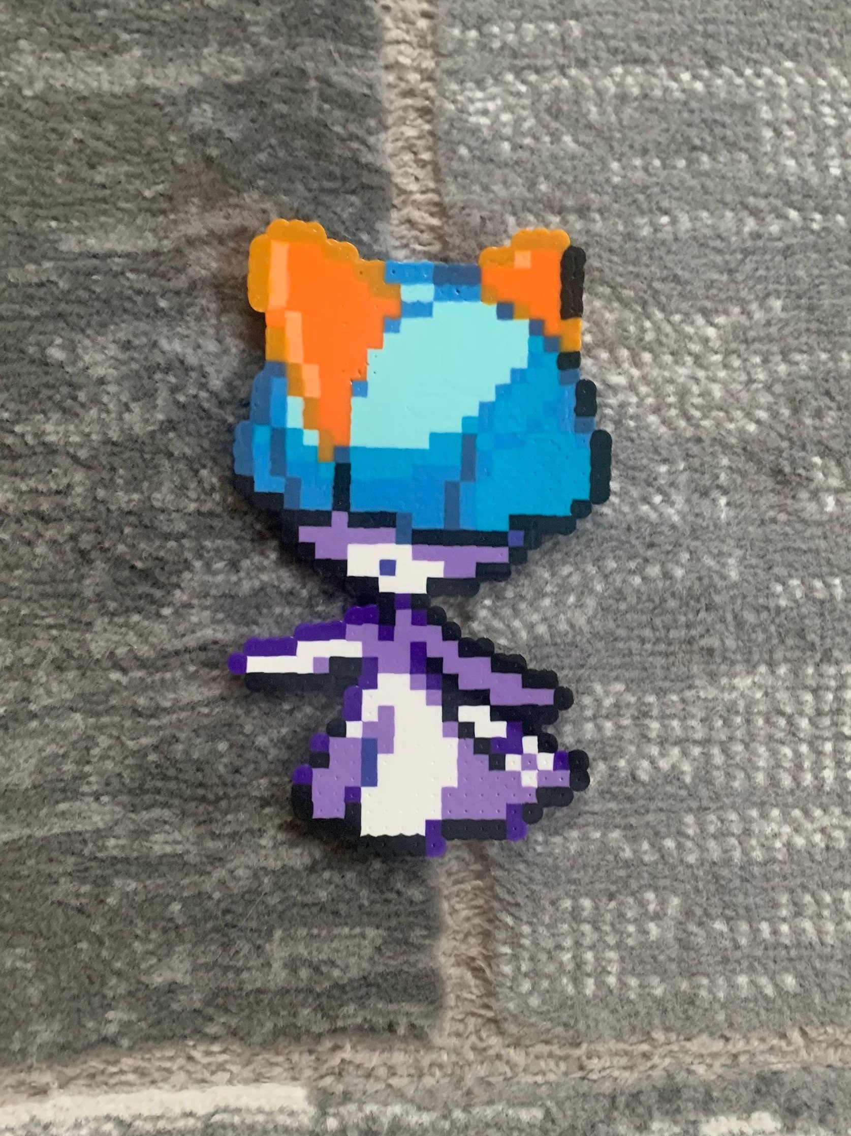 Pokémon Ralts (shiny) Perler Bead Art - Etsy