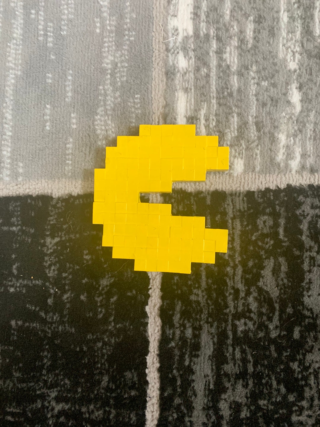 PAC-MAN Wood Pixel Art - Etsy