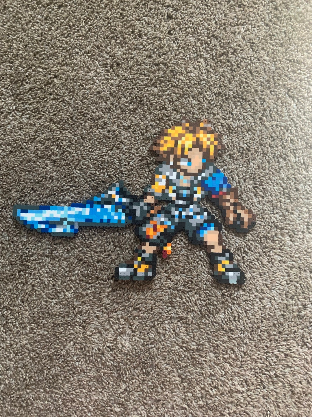 Tidus Final Fantasy X Perler Bead Art - Etsy