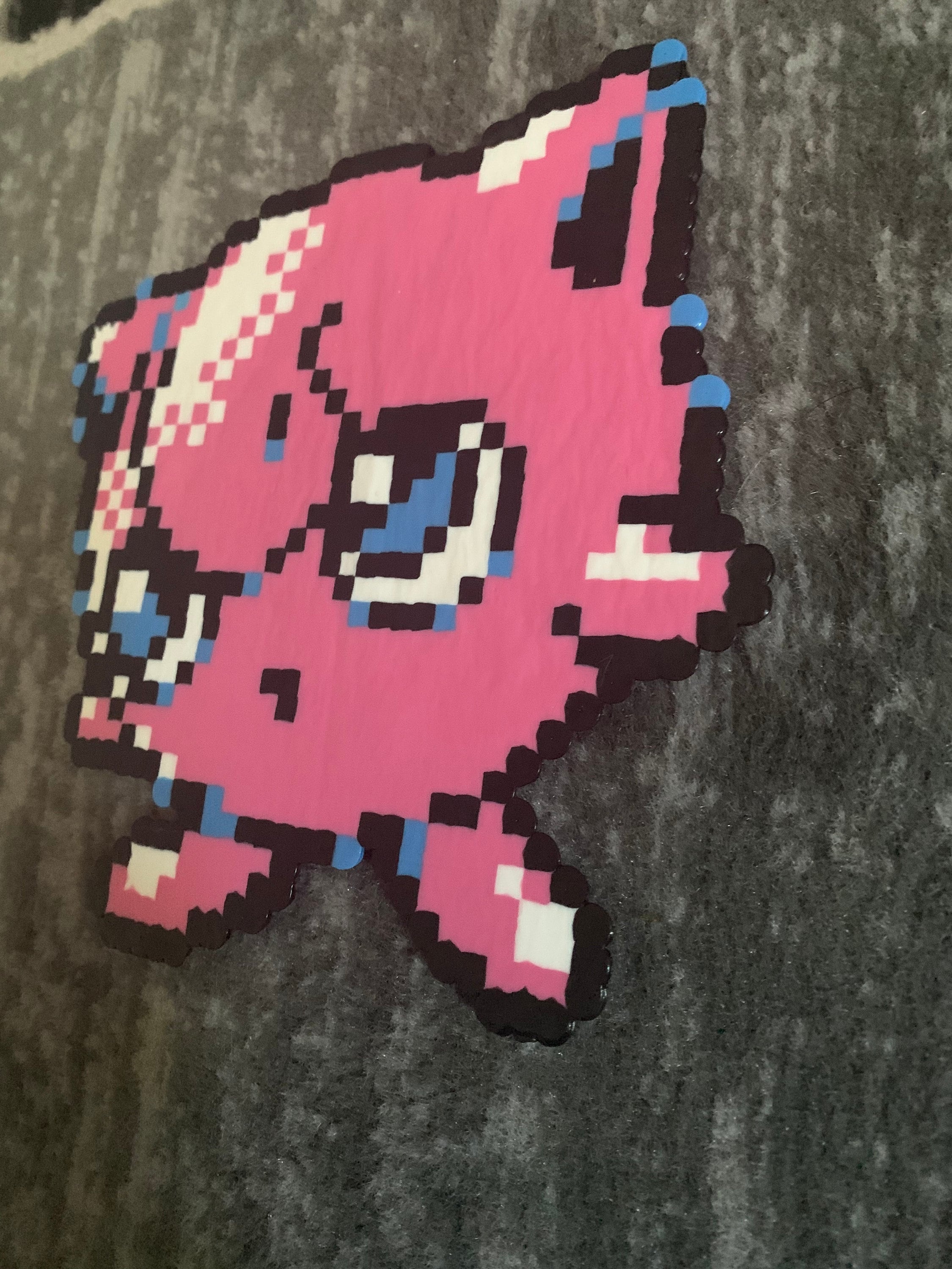 Jigglypuff Pokémon Pixel Perler Art - Etsy