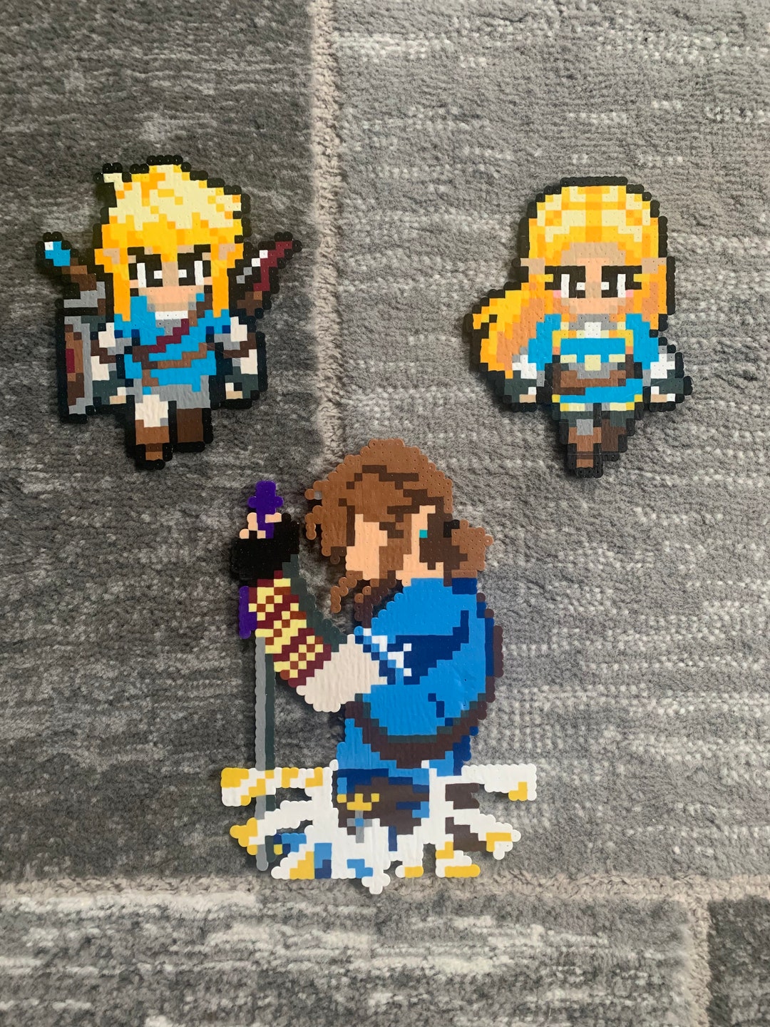 The Legend of Zelda Breath of the Wild Perler Bead Art - Etsy