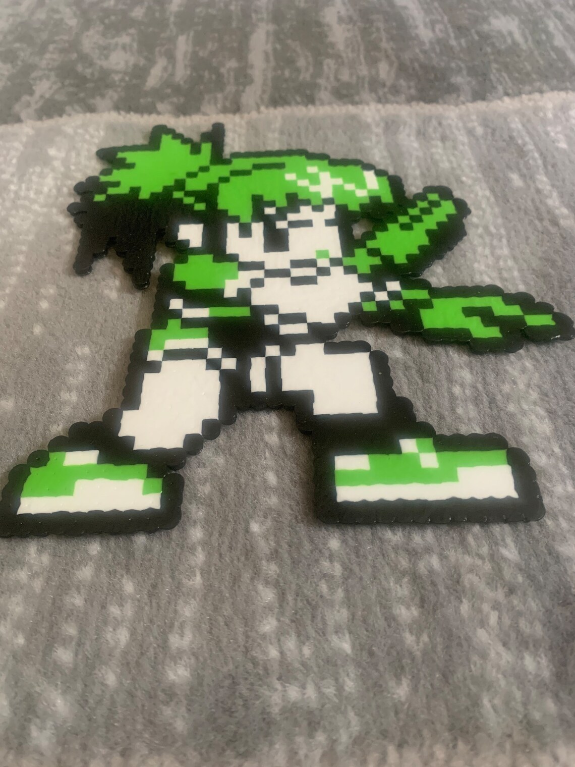 Leona SNK Vs CAPCOM Perler Bead 8 Bit - Etsy