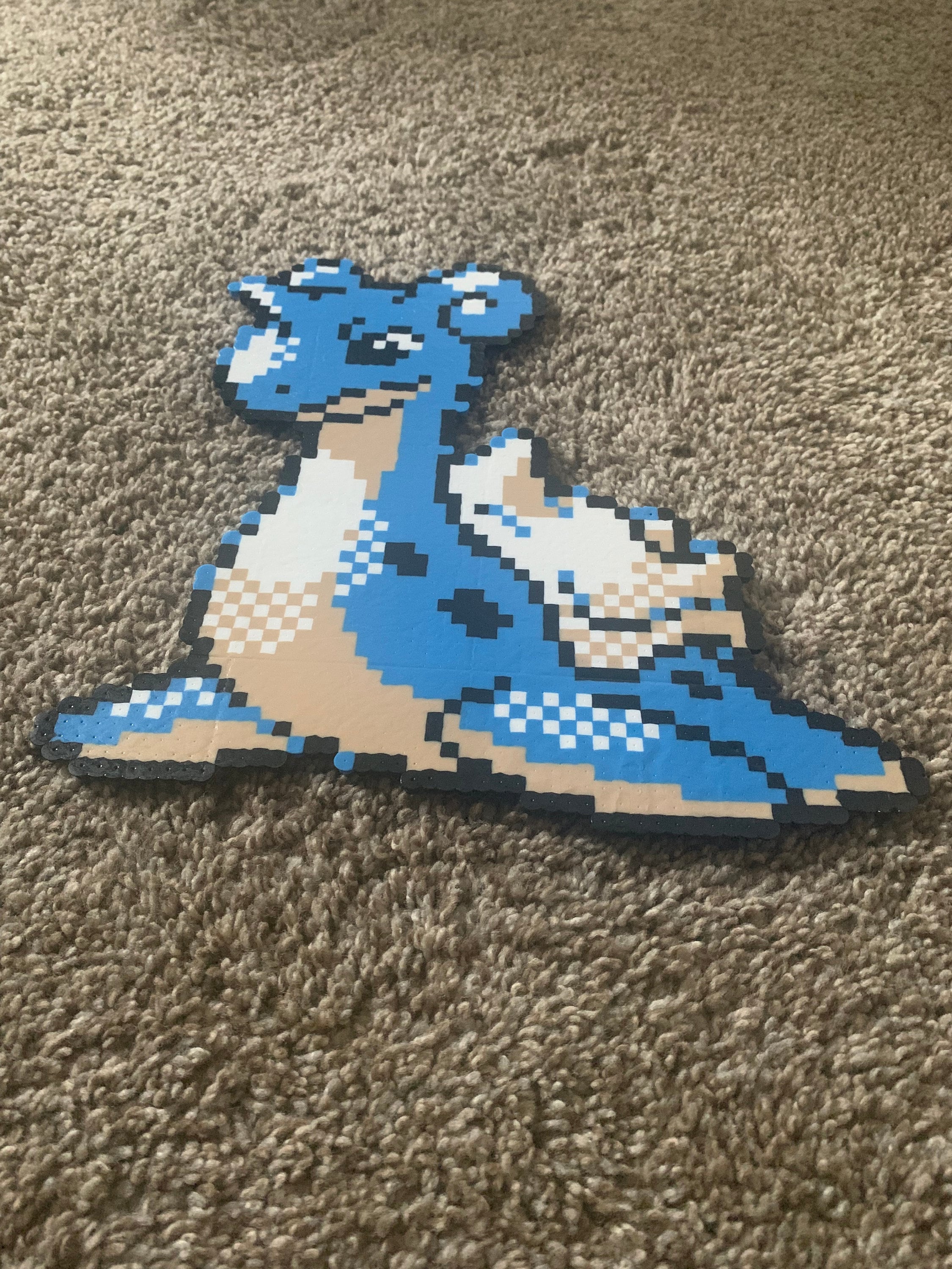 Lapras Pokémon Crystal Perler Bead Art Handmade - Etsy