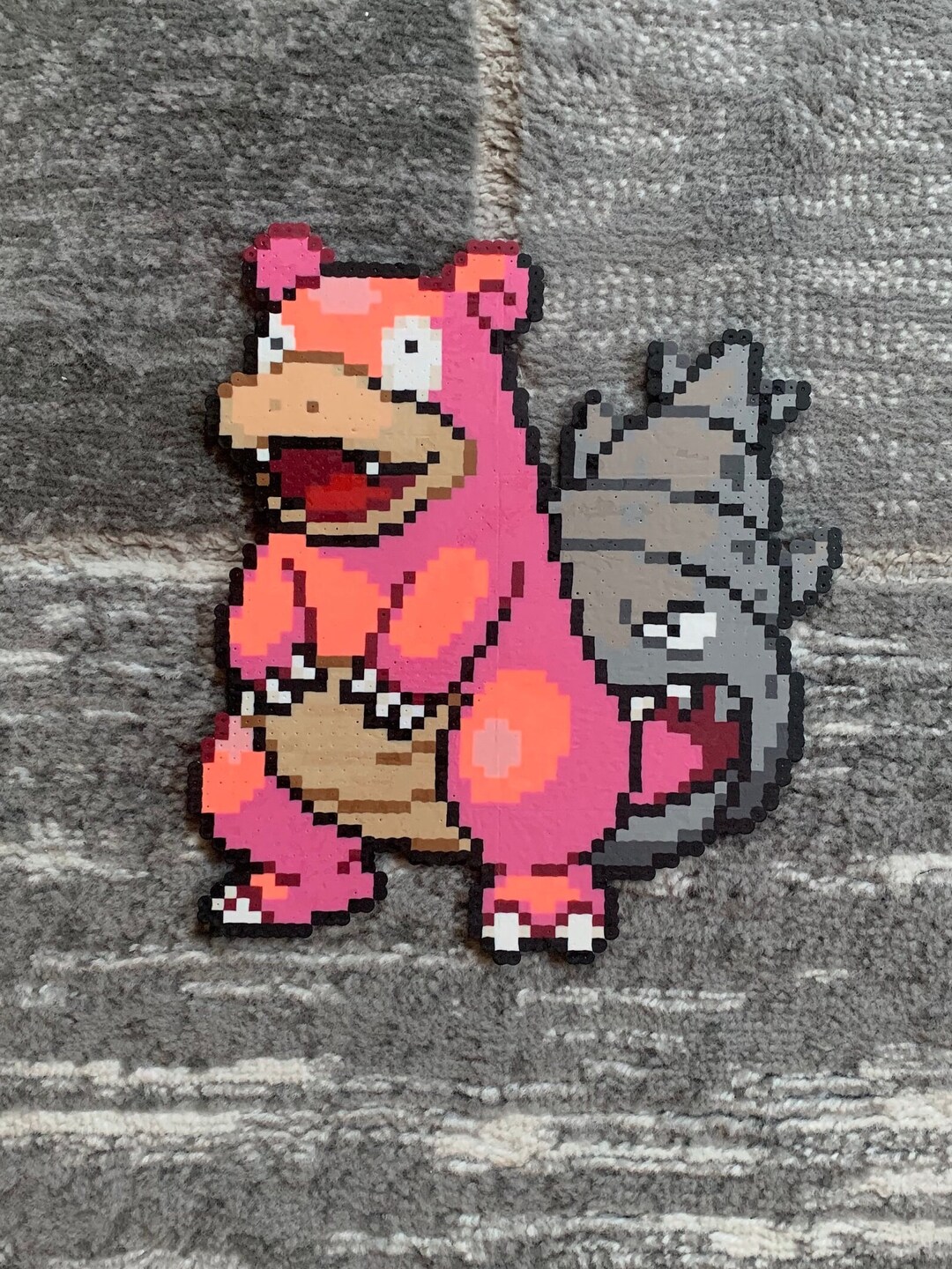 Slowbro Pokémon Perler Bead Art - Etsy