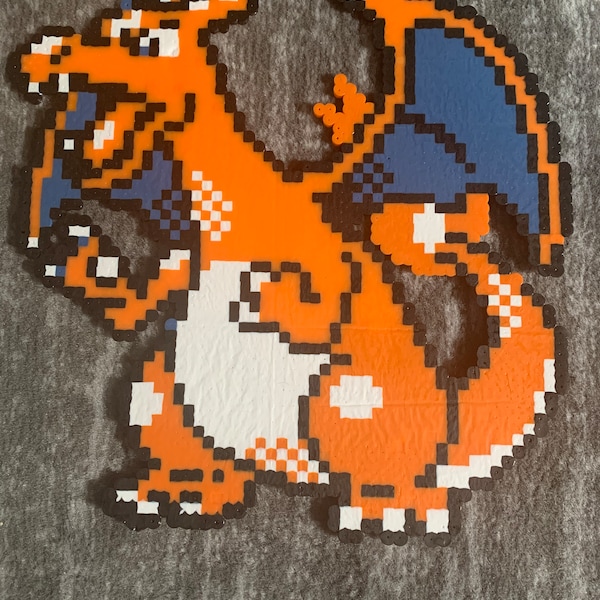 Charizard Pixel Art - Etsy