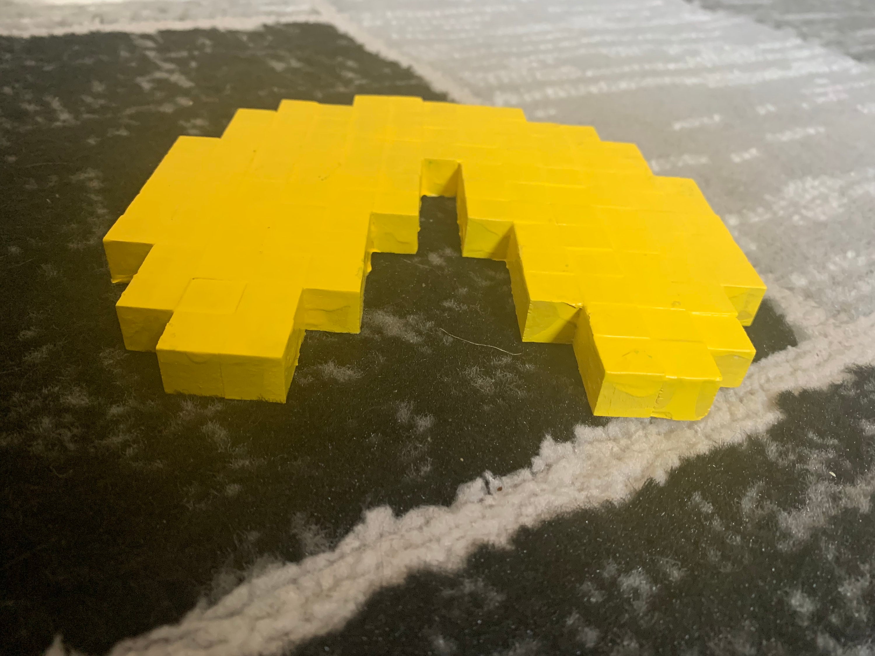 PAC-MAN Wood Pixel Art - Etsy