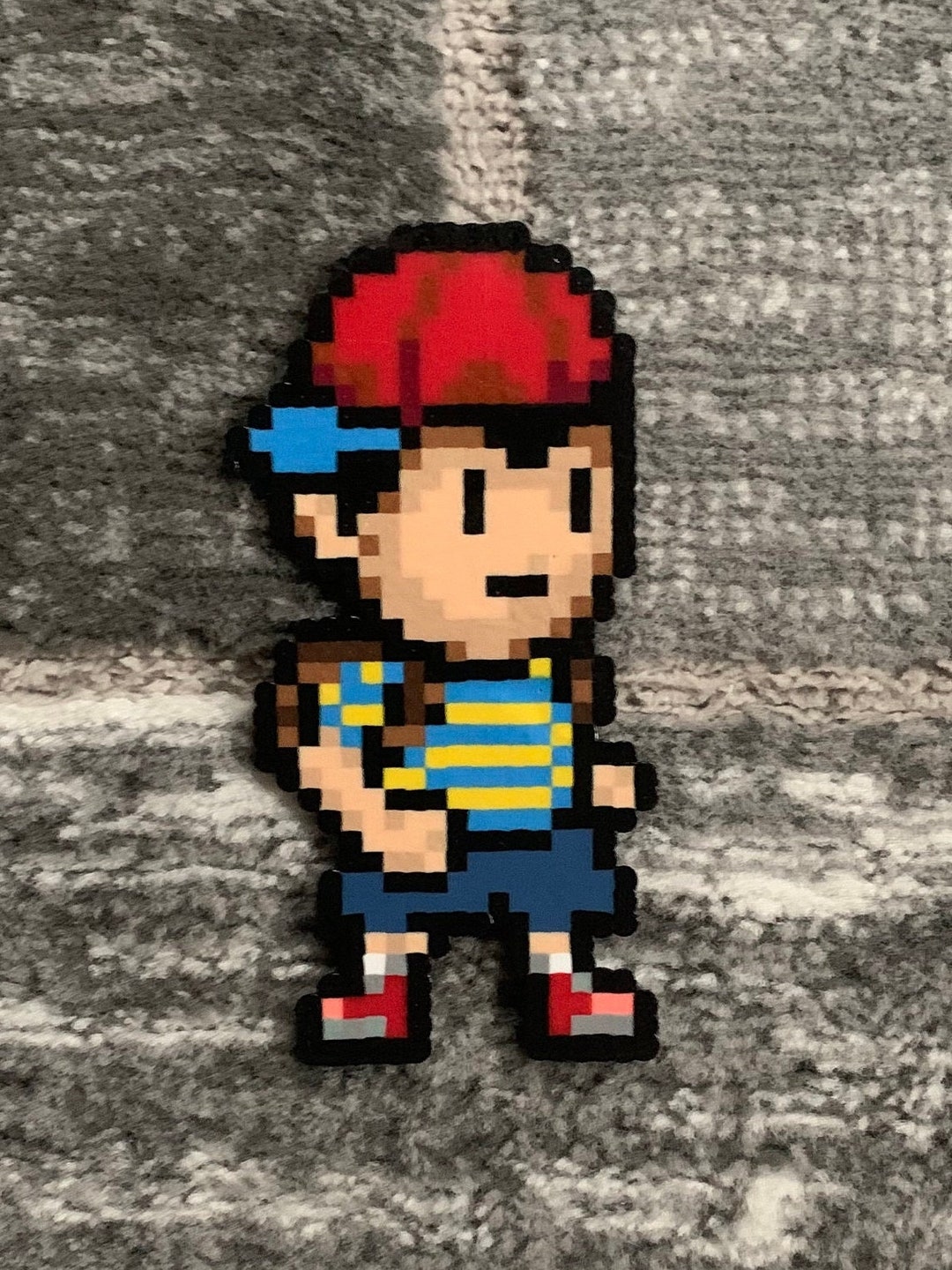 Ness Earthbound Super Smash Bros Perler Bead Art - Etsy