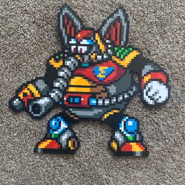 Mega Man Perler Bead - Etsy