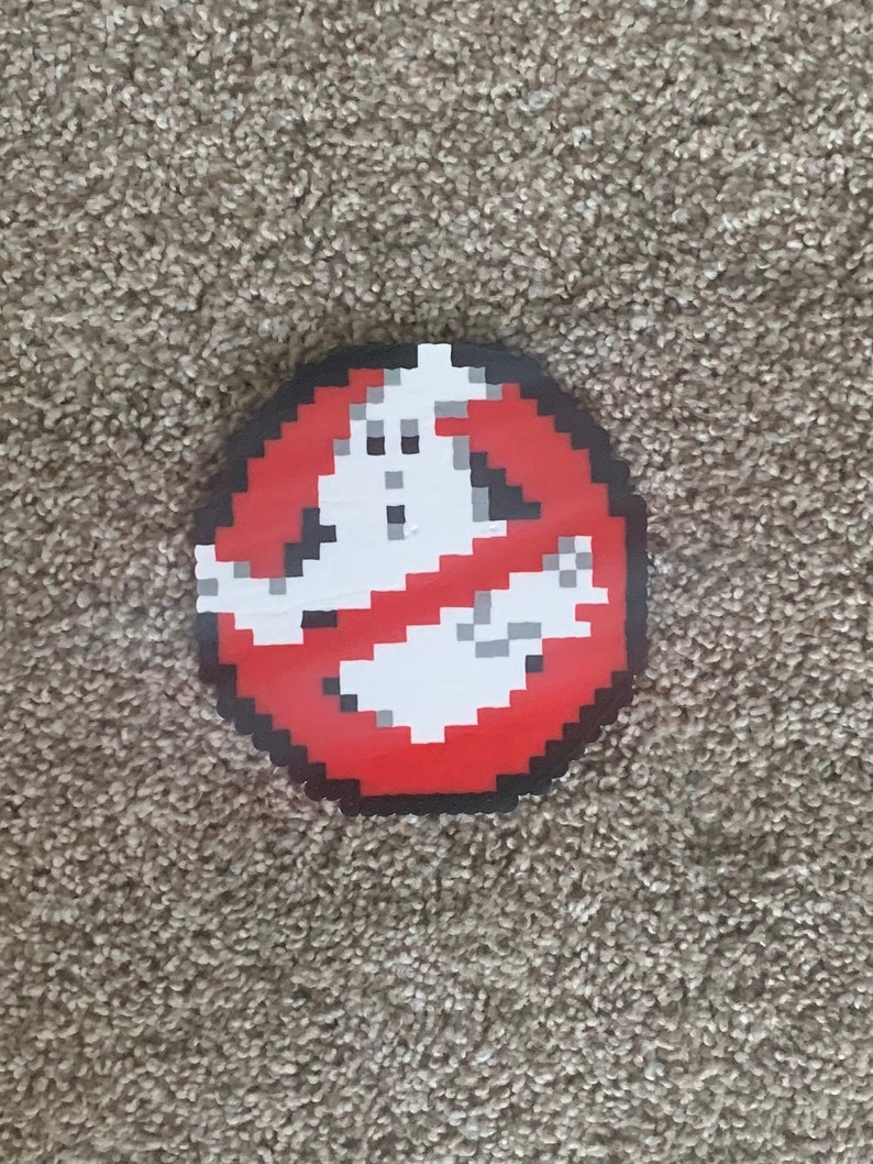 Ghostbusters Perler Bead Art - Etsy