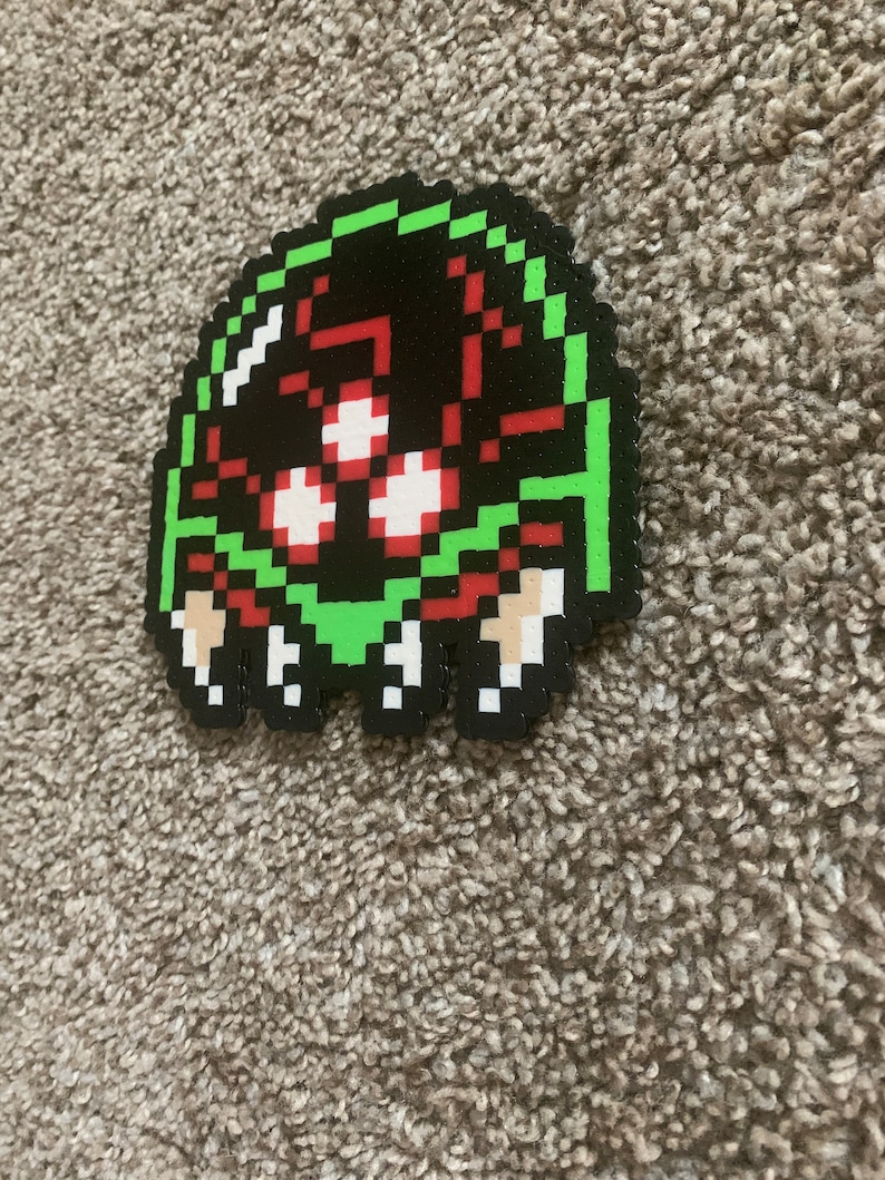 Metroid Nes 8 Bit Perler Bead Hand Made - Etsy