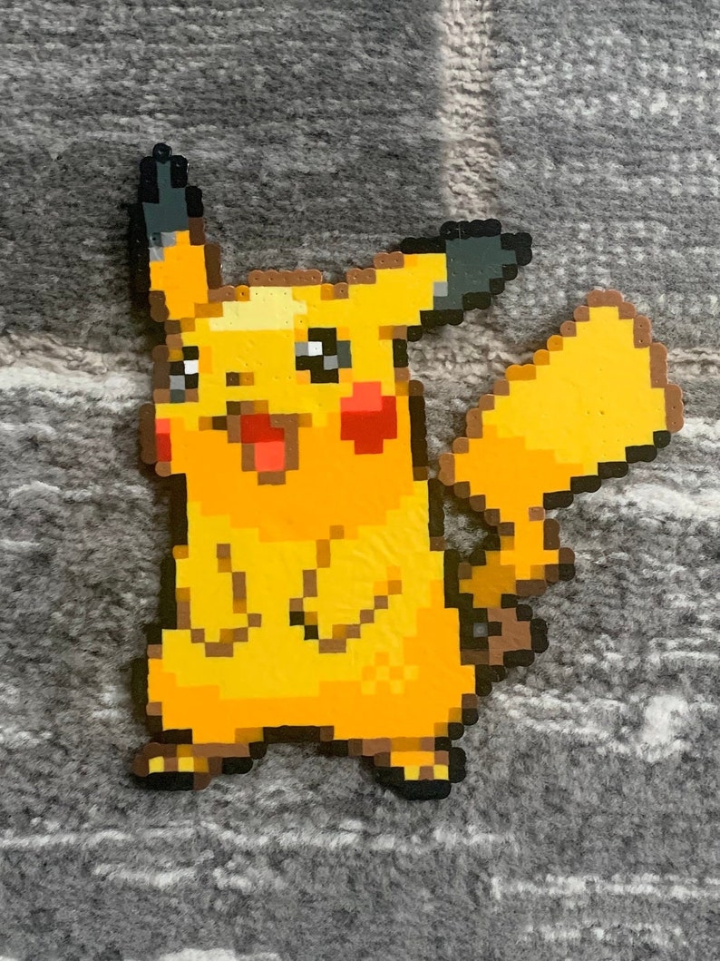 Pokémon Pikachu Perler Bead - Etsy