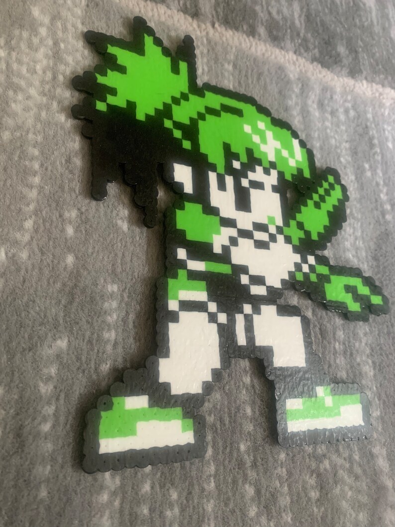 Leona SNK Vs CAPCOM Perler Bead 8 Bit - Etsy