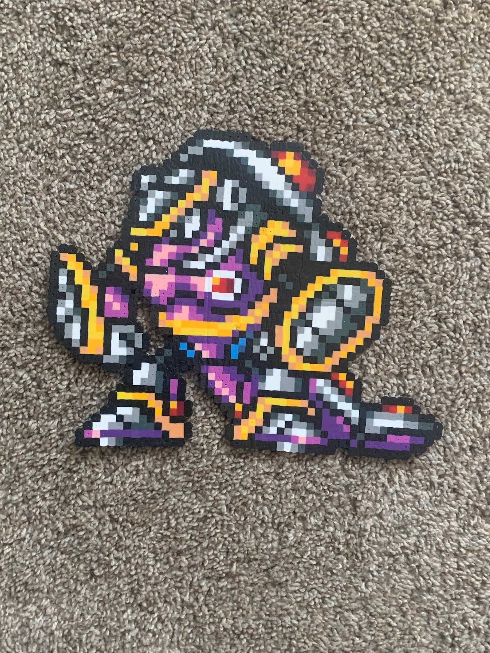 Armored Armadillo Mega Man X Perler Bead Art - Etsy Armored Armadillo Mega Man X Perler Bead Art - Etsy