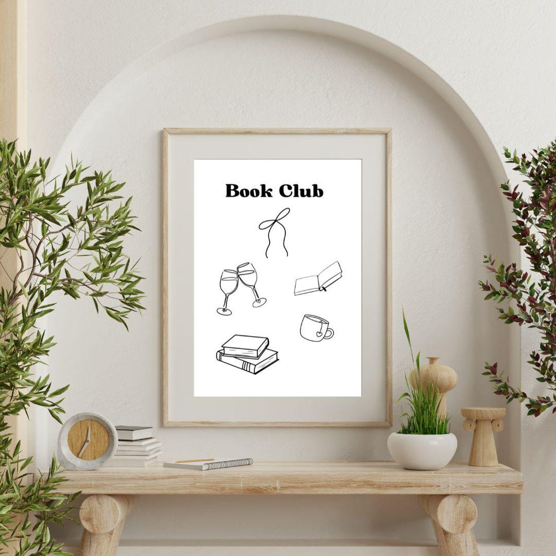 Book Club Bookish Art, Book Art, Book Prints, Bookish Merch, Book Lover ...