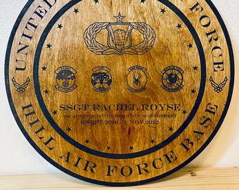 Military Service Plaque - Etsy