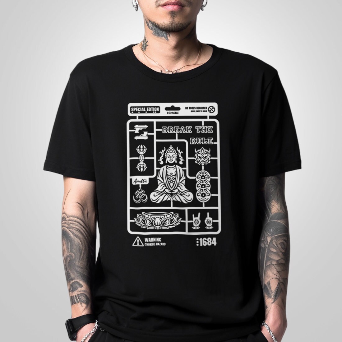 Buddha Model Kit T-shirt - Etsy