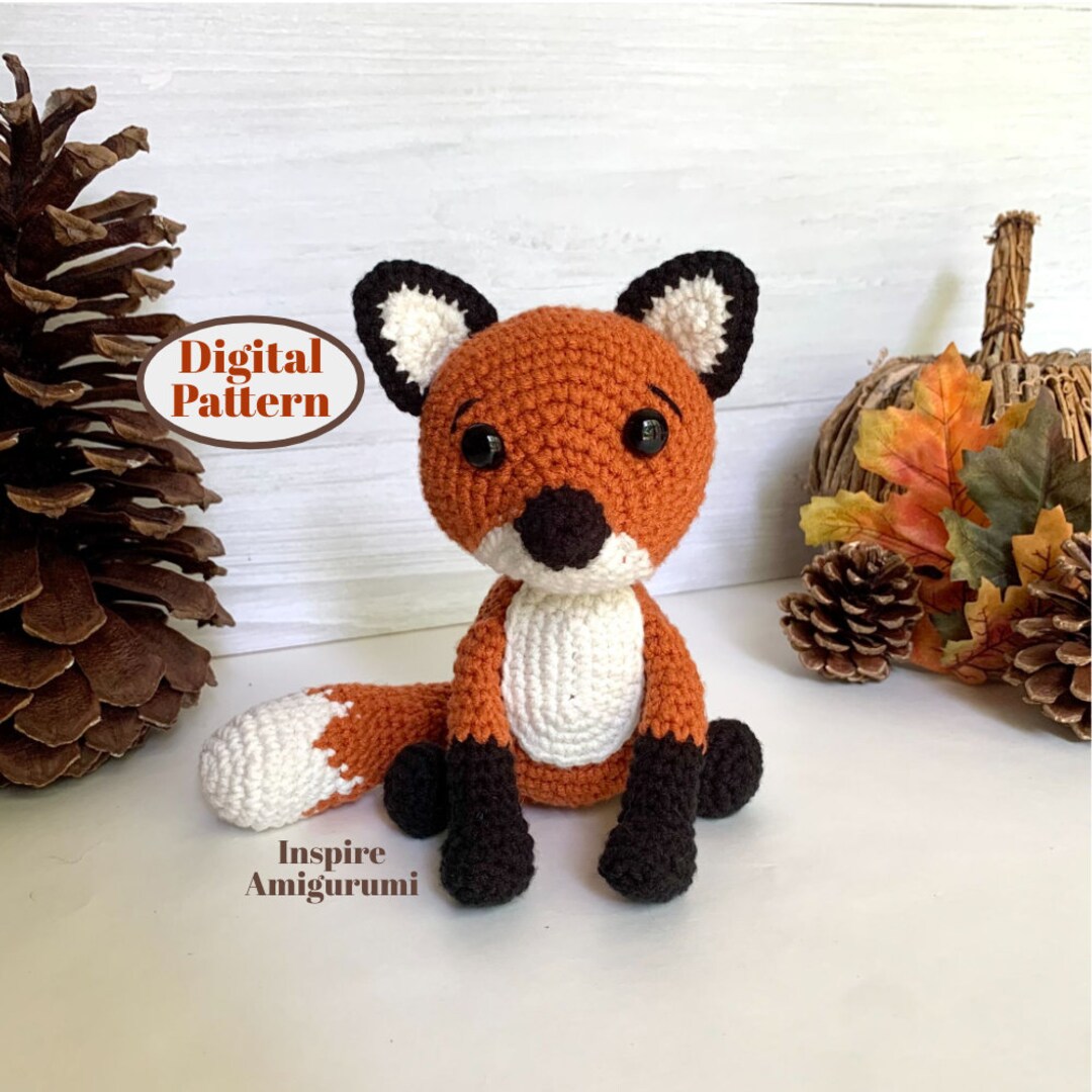Small Fox Amigurumi - Digital Crochet Pattern - Etsy