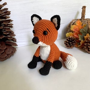 Small Fox Amigurumi - Digital Crochet Pattern - Etsy